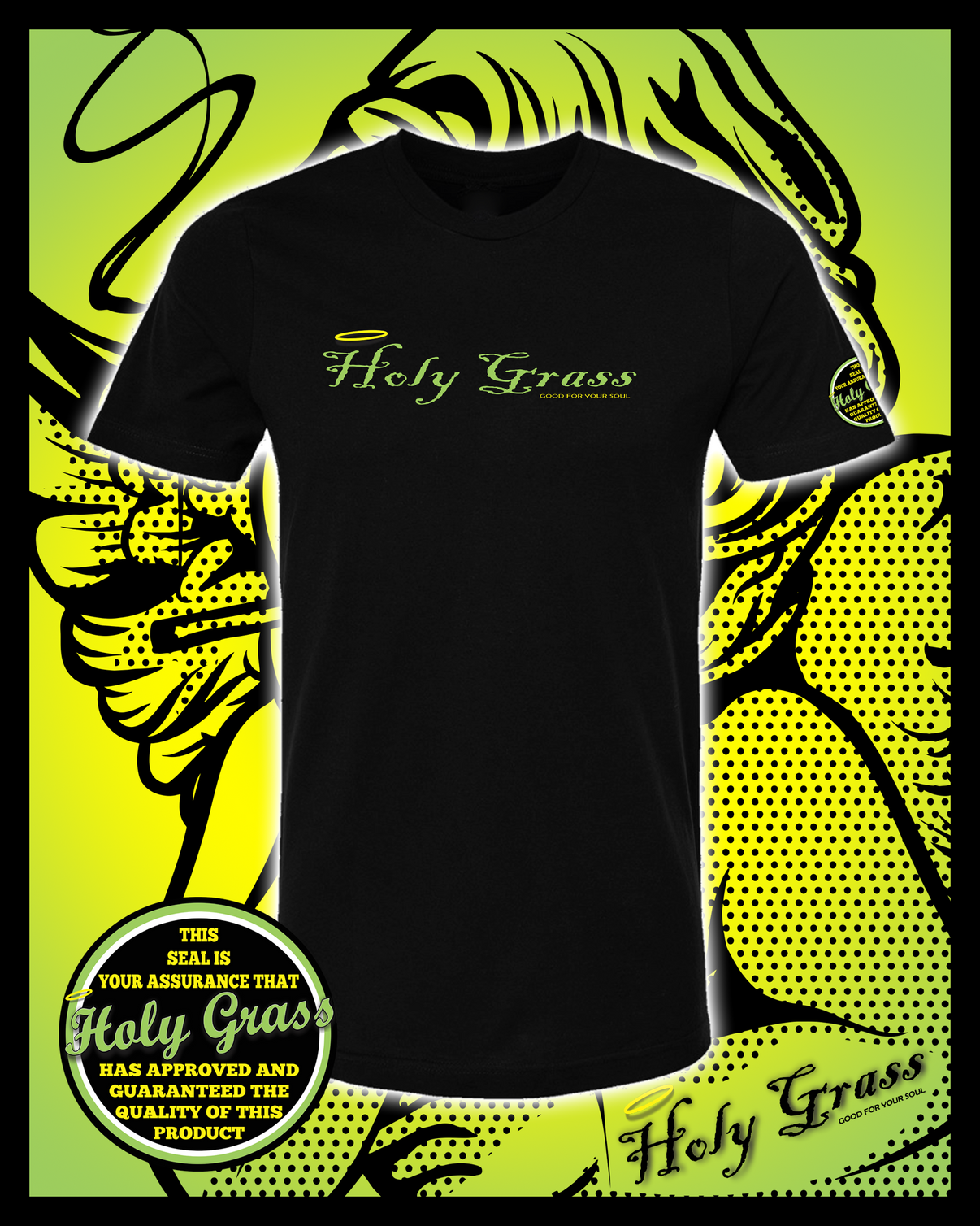 Holy Grass Retro Logo – Holy Grass Apparel